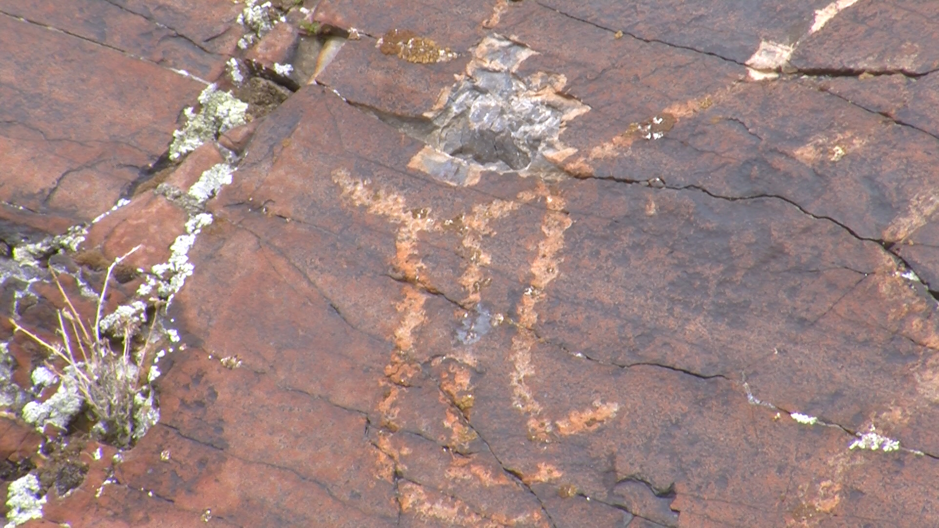 Rock art west of Utah Lake being inadvertently damaged by target shooters