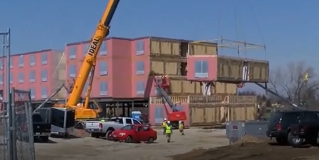 Modular hotel only takes 2 weeks to build - KSLTV.com