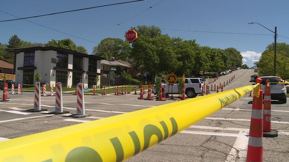 Salt Lake testing 'pop-up' roundabout