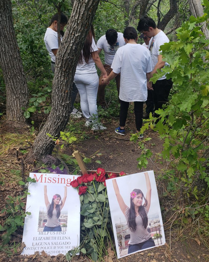 Family of Elizabeth Salgado visits site where body was found, discovers ...