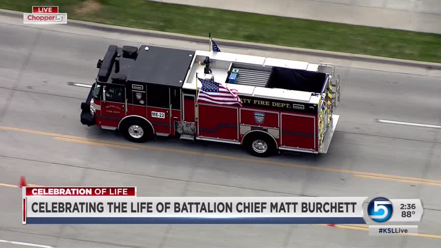 RAW VIDEO: Chopper 5 Captures Aerial Views Of Chief Matthew Burchett's ...