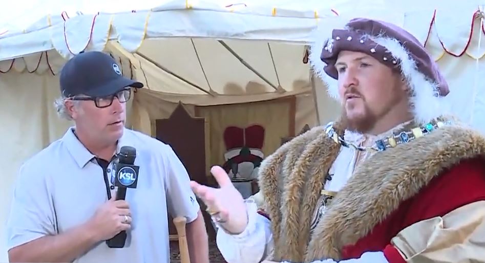 Watch: Casey Scott Attempts Belly Dance At Renaissance Faire - KSLTV.com