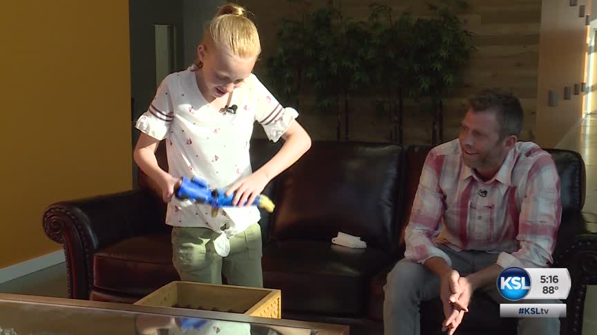 Weber County Girl Gets New 3D Prosthetic Hand