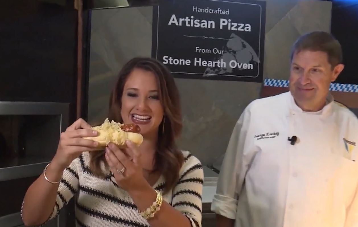 Haley Smith Got To Experience Oktoberfest Eats At Snowbird