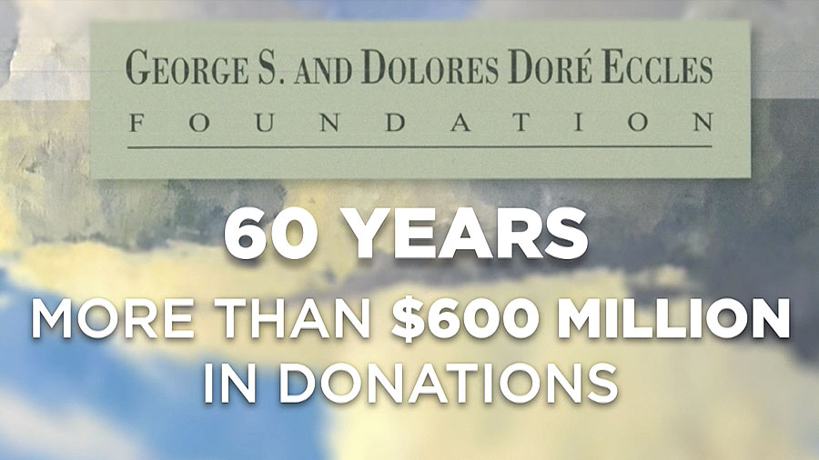 Eccles Foundation Celebrates 60 Years Of Giving - KSLTV.com
