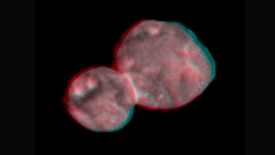 Scientists Show Off Space Snowman, Ultima Thule, In 3D