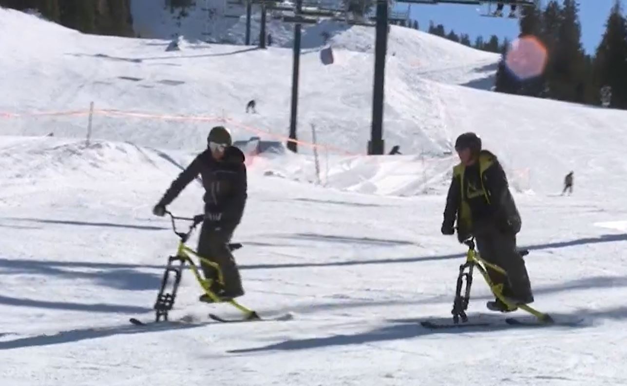 Skibyk Brings Different Type Of Winter Sport To Slopes