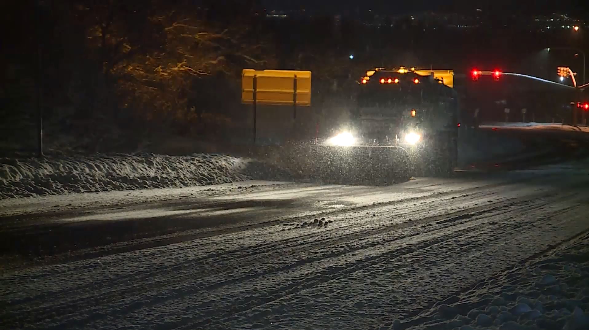 Major Snow Is Over; Slush, Ice Lingering On Roads During Morning ...
