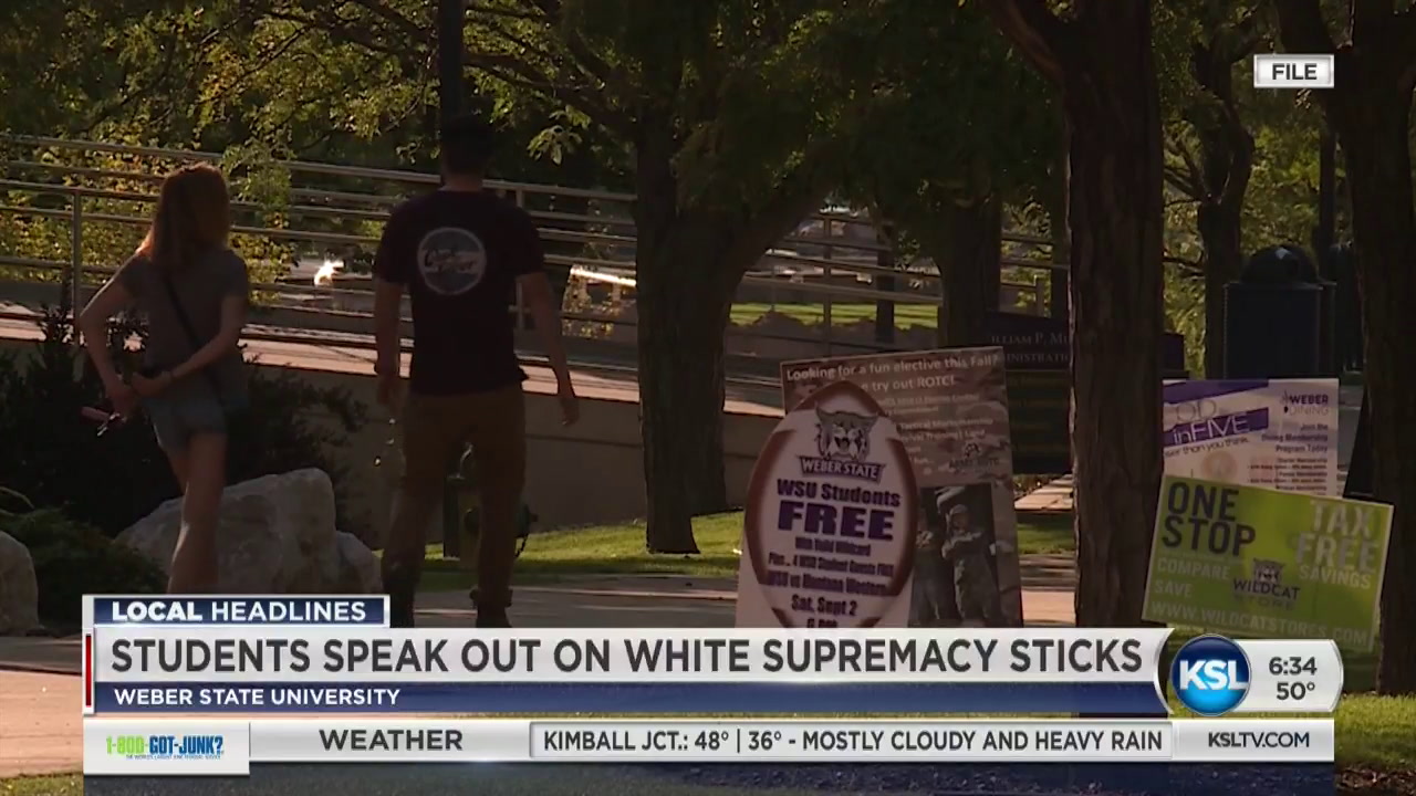 Students Speak Out After White Supremacy Stickers Found At WSU