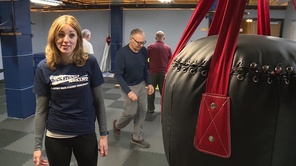 Patients Step Into Boxing Ring To Battle It Out Against Parkinson's