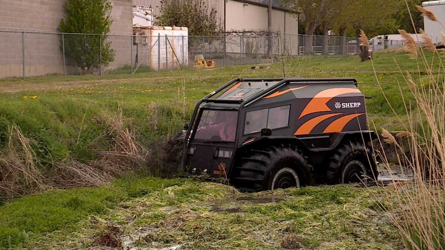 Rescue Crews Welcome Vehicle That Can Drive Through Mud, Snow, Dirt ...