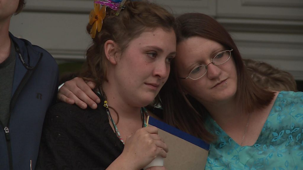 Family Urges Crowd at Vigil to "Live like Lizzy"