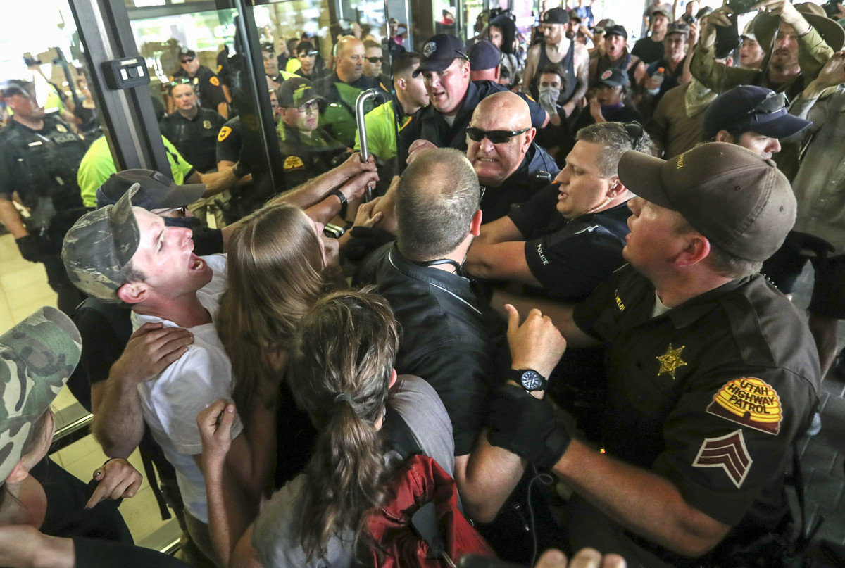 Investigations Continue Into Violence at Inland Port Protest