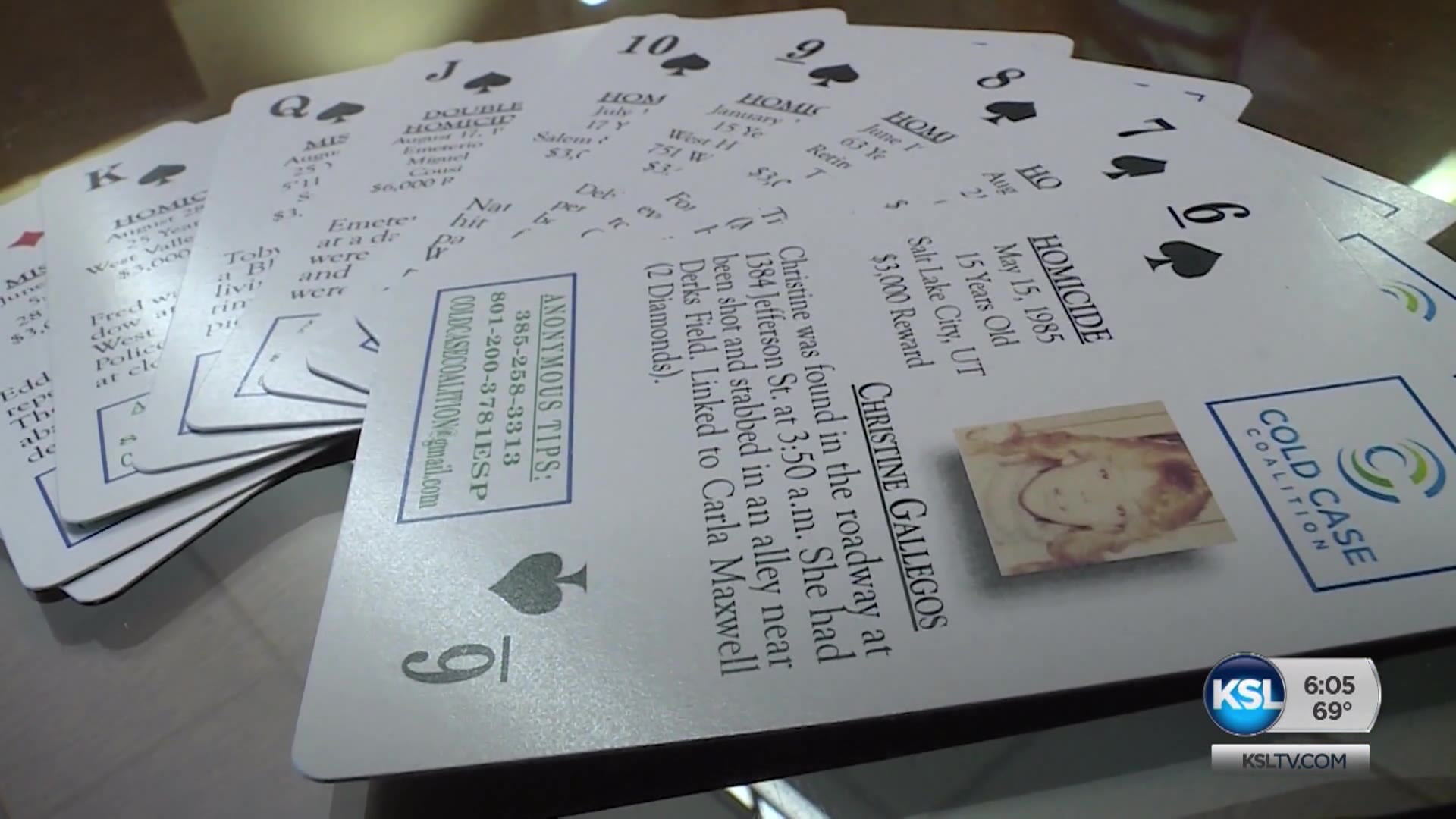 New Playing Cards Feature Utah Cold Cases