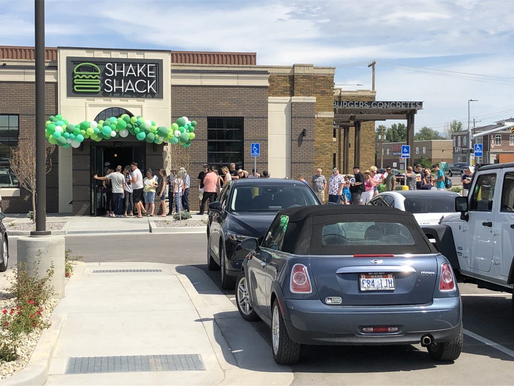 Shake Shack Opens First Utah Restaurant to Long Lines