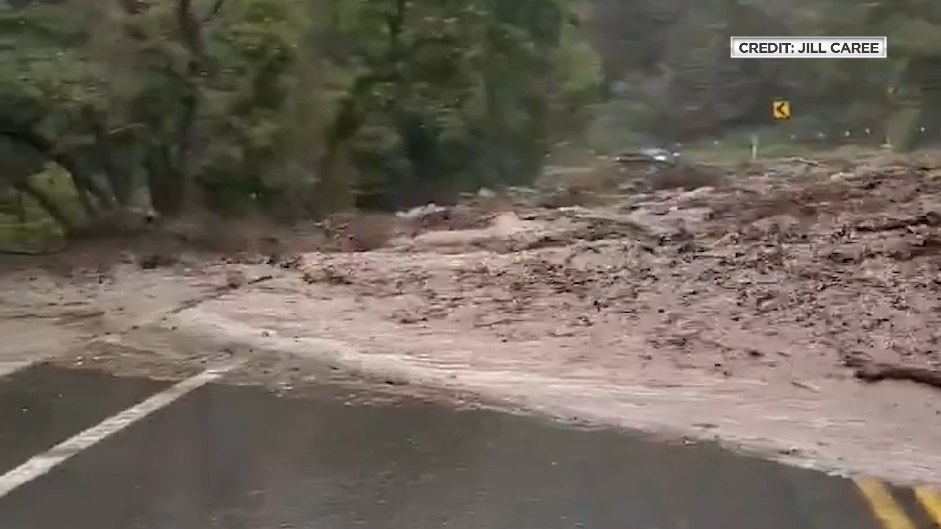Mudslides Cause Multiple Road Closures Thursday Night, Friday Morning ...
