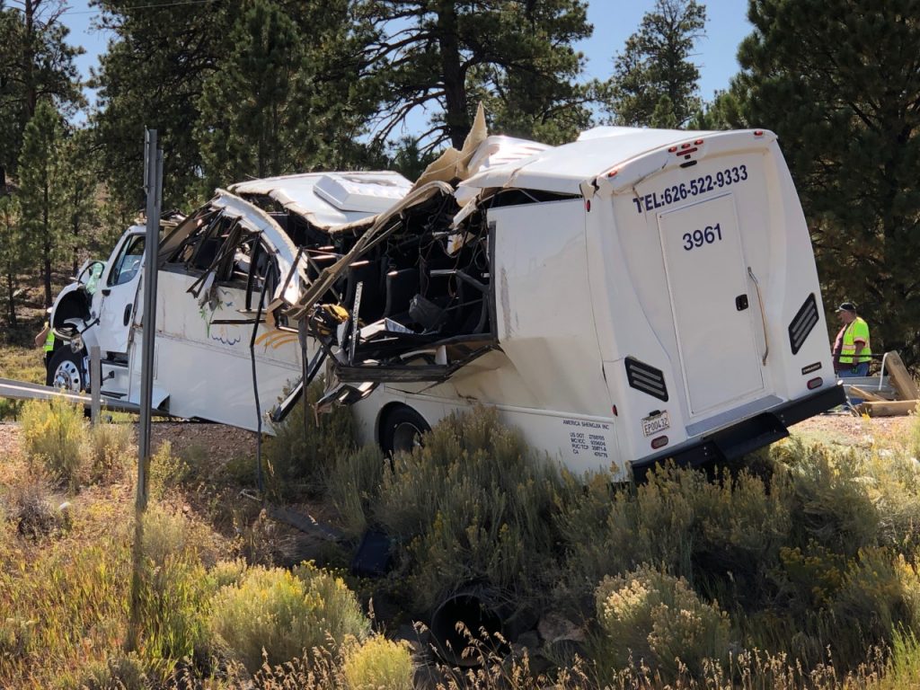 5 Still in Critical Condition After Tour Bus Crash Near Bryce Canyon ...