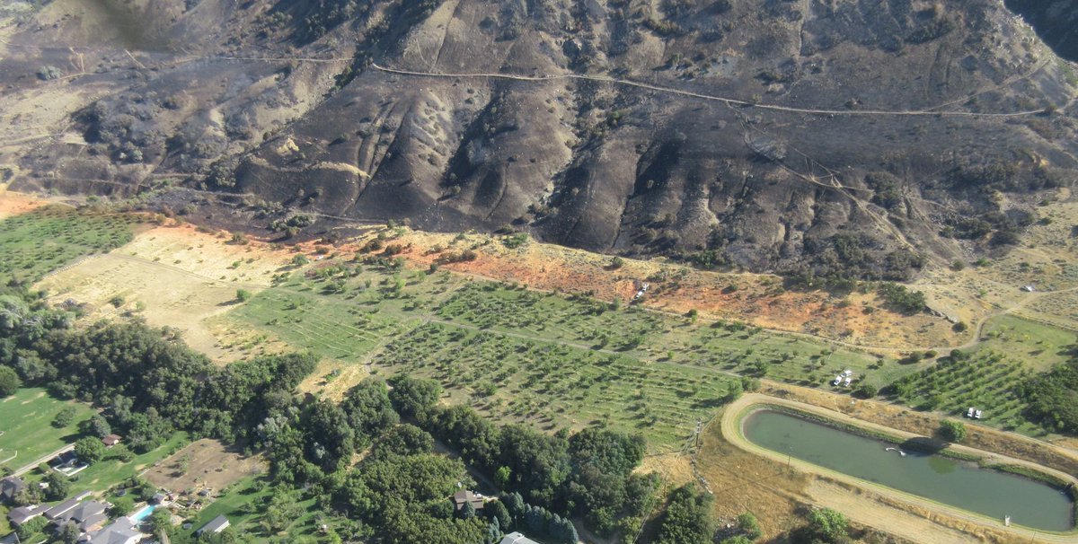 Davis County Residents Face Flood Threat Due To Francis Fire Burn Scar ...