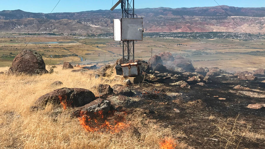 Wildfire Burning Near Richfield Grows To 400 Acres, 50% Containment ...
