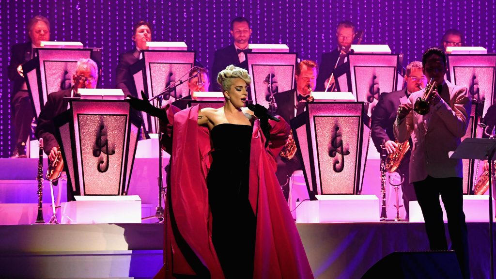 Lady Gaga Plummets Backward Off Stage While Dancing With A Fan - KSLTV.com