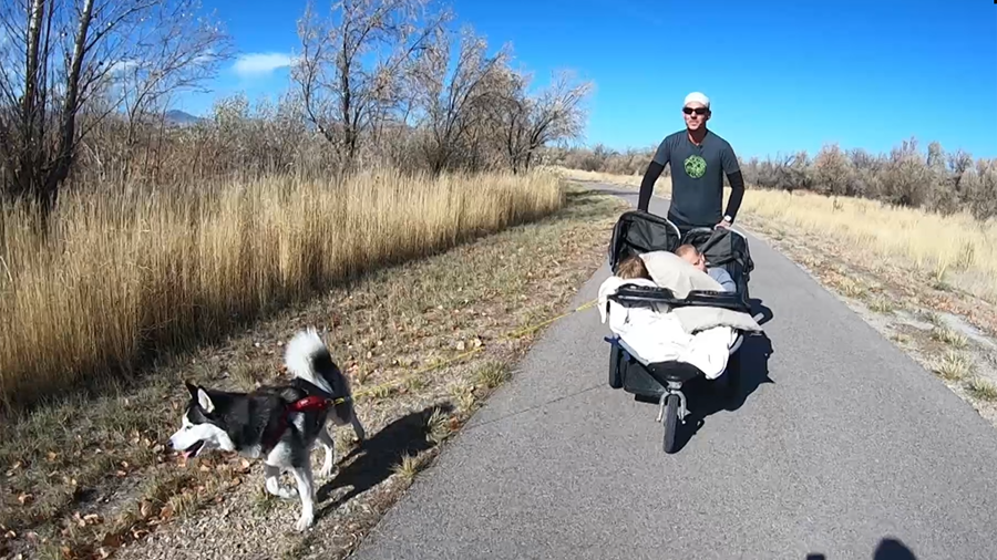 Up Close: Utah Dad Runs Marathons While Spending Time With Kids - KSLTV.com