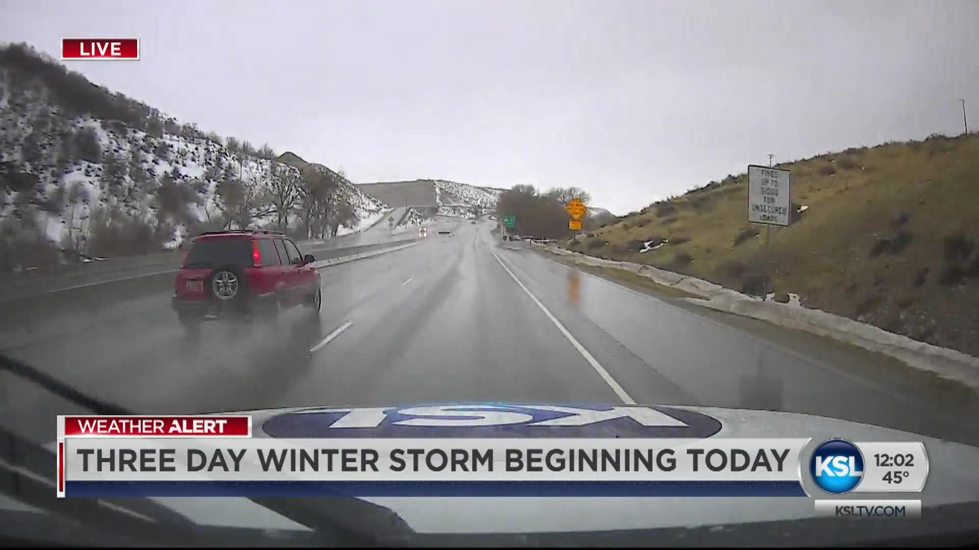 Thursday Storm Hits Valleys With Rain; Snow Anticipated In Days To Come ...