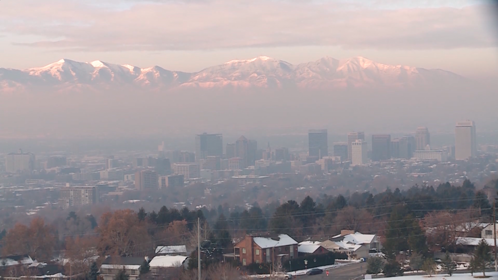 Inversion Sets In Along Wasatch Front; Air Quality Ranging From ...