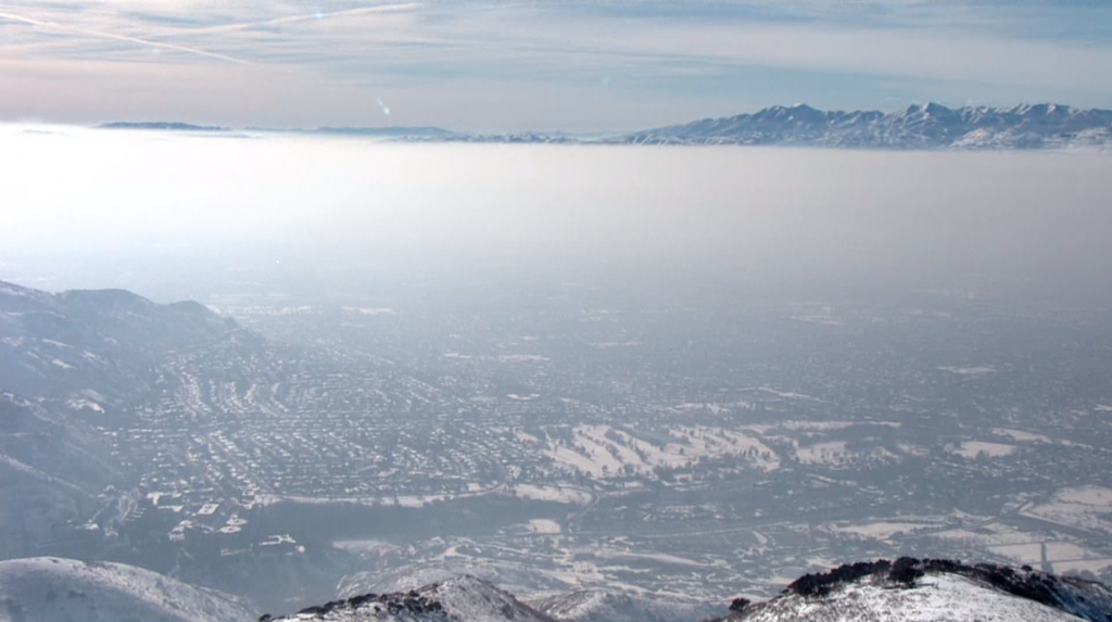 Inversion Sets In Along Wasatch Front; Air Quality Ranging From ...