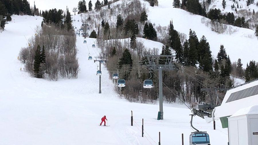 Heavy Wind Forces Snowbasin To Suspend Some Lift Operations - KSLTV.com