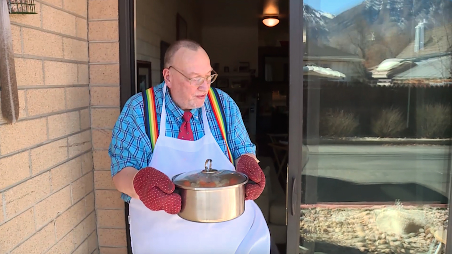 Provo Senior Cooking Lunch For Neighbors During Coronavirus Outbreak