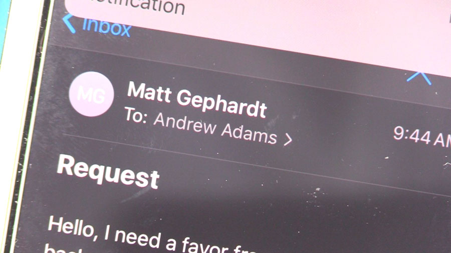 KSL Investigator Matt Gephardt’s Name Used In Email Scam