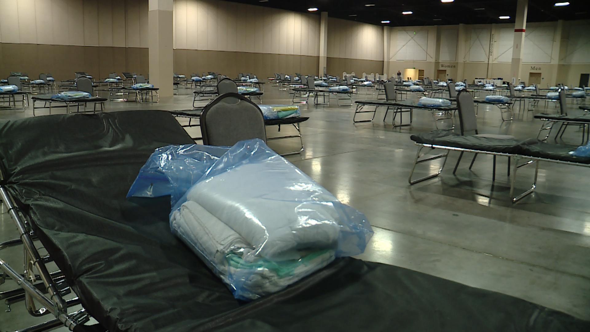 Utah Prepares Alternate Care Site At Expo Center