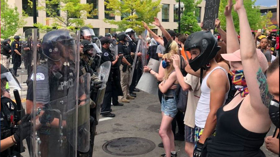 46 Arrested, 21 Officers Hurt In Downtown SLC Protest