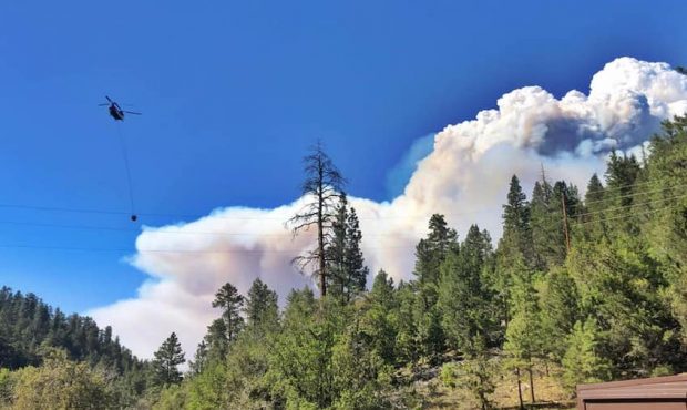 Mangum Fire Approaches 20K Acres; Grand Canyon's North Rim Closed ...