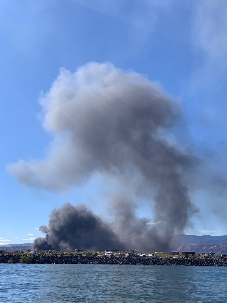 75 Cars Burned In Human-Caused Fire Near Hurricane