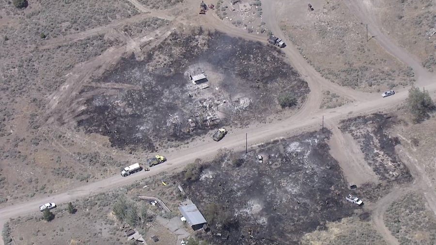 One Home Destroyed In Mammoth Fire - KSLTV.com