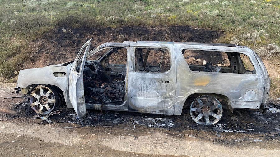 Family Is Safe After Extreme Heat Causes Car To Overheat, Catch Fire