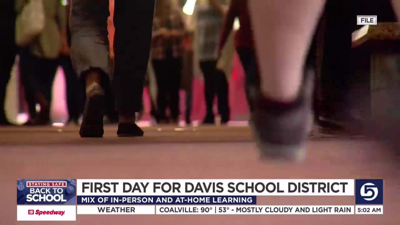 Davis School District Reopens With Hybrid Schedule For All Students ...