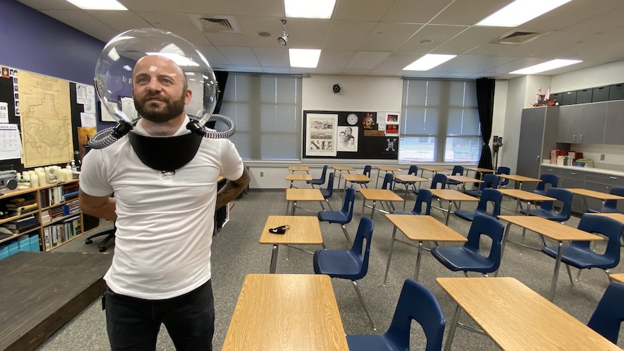 Utah Teacher's Out-Of-This-World Answer To COVID-19 - KSLTV.com