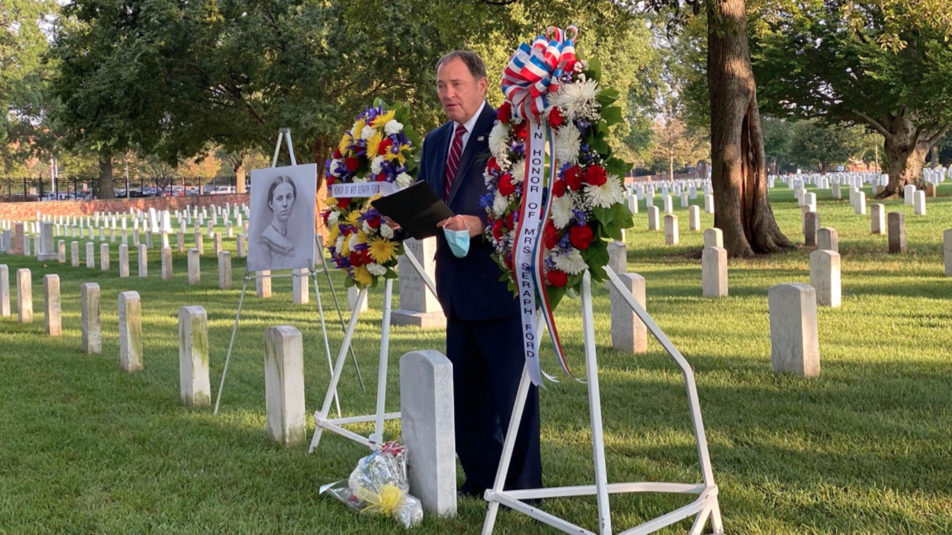 Ceremony In D.C. Honor's Utah's Seraph Young - First Woman To Vote ...
