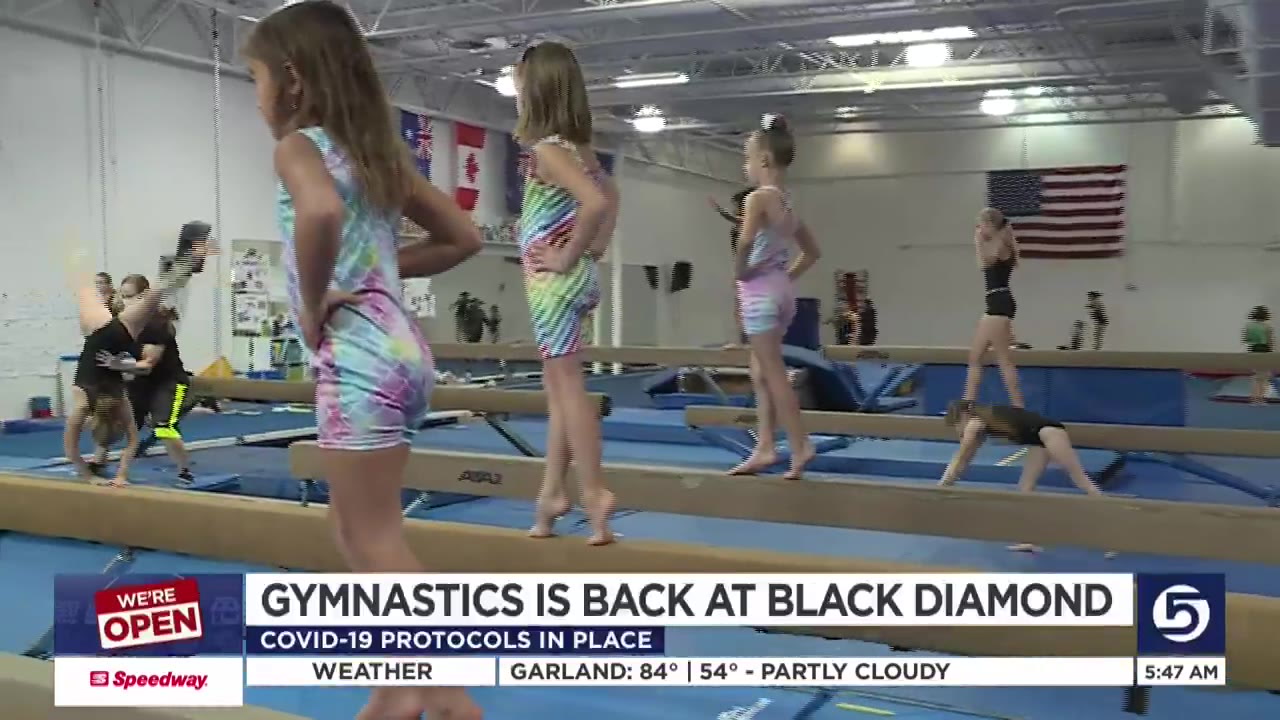 Gymnastics Are Back At Black Diamond Sports Center