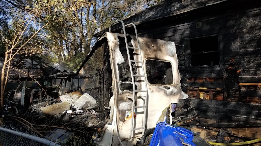 Ogden Home Damaged After Fire Spread From Nearby RV