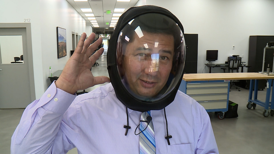 Utah Company Creates Filtered, Cooled 'Microclimate' Mask