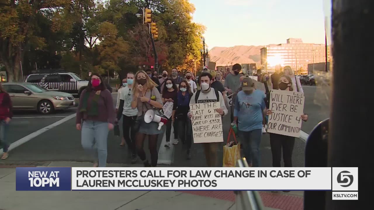 Protesters Call For Law Change In Case Of Lauren McCluskey Photos ...