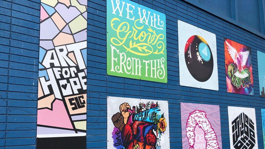 Art For Hope Projects Bring Calming Message To SLC - KSLTV.com