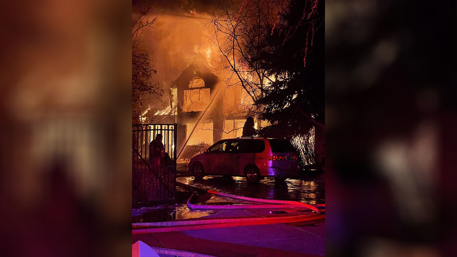 Fire Destroys Home In Kaysville; Second Blaze At Location In 4 Years