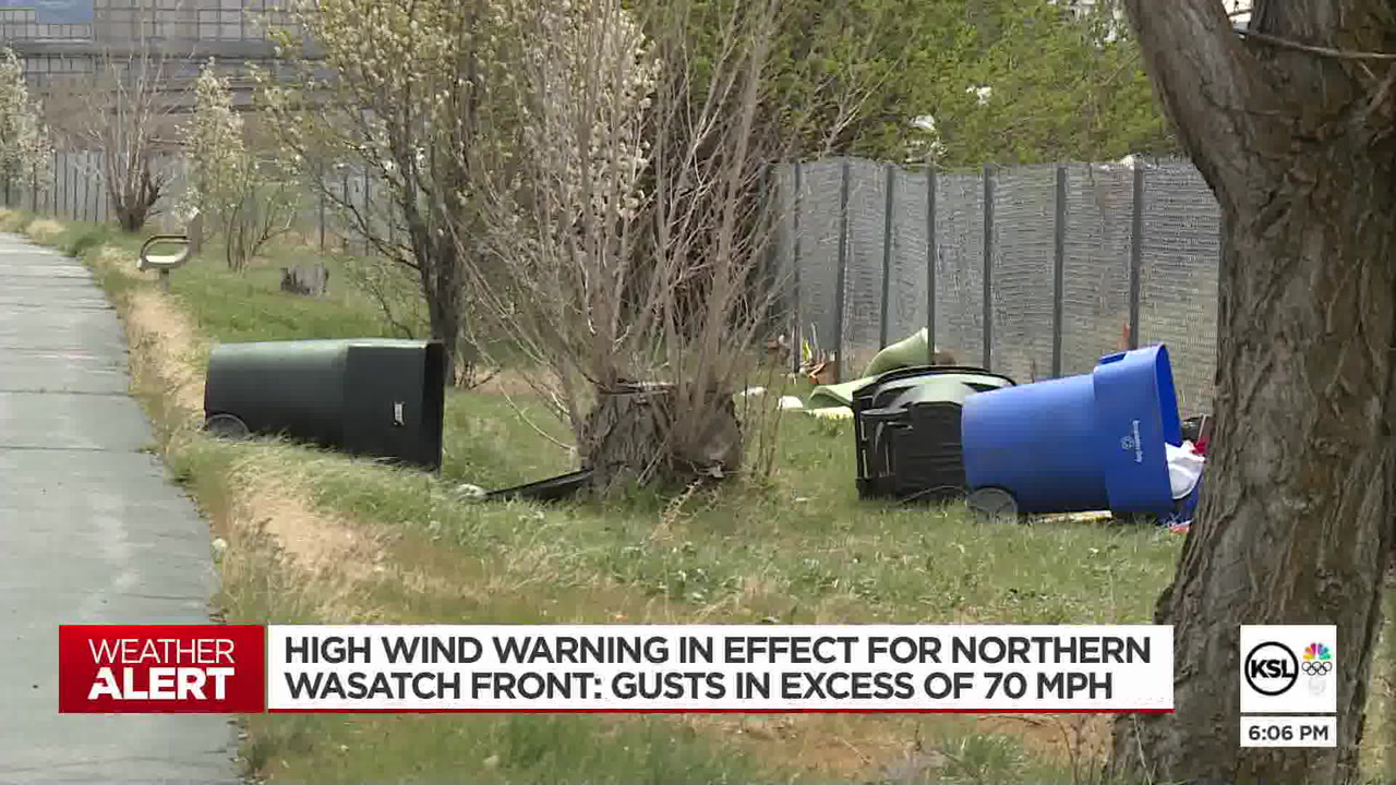 Parts Of Northern Utah Prepare For Winds Up To 75 MPH