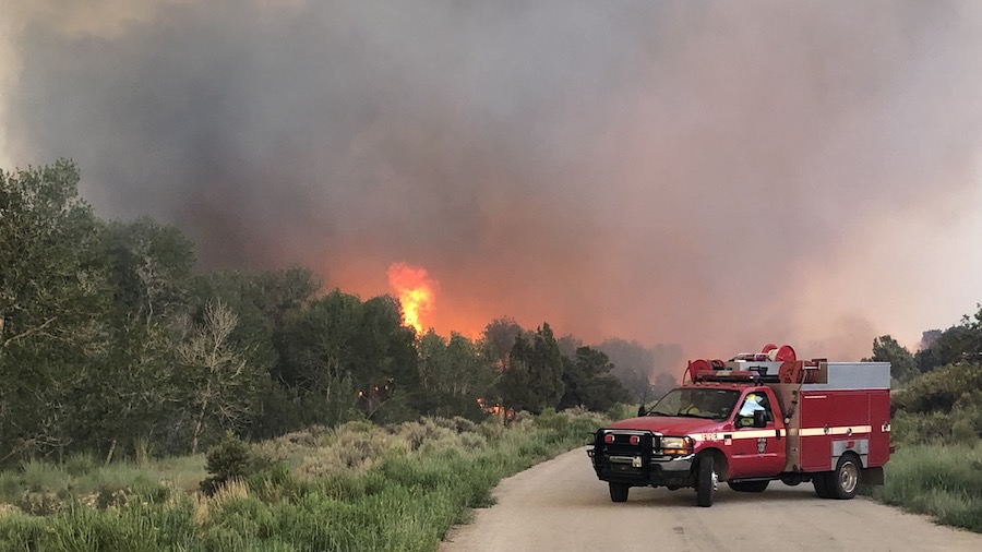 Fire Crews Fighting Several Blazes Across Utah During Record Heat Wave ...