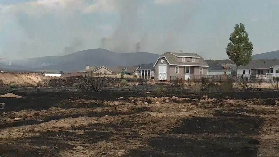 Evacuations Lifted On Flatt Fire Burning Near Enterprise