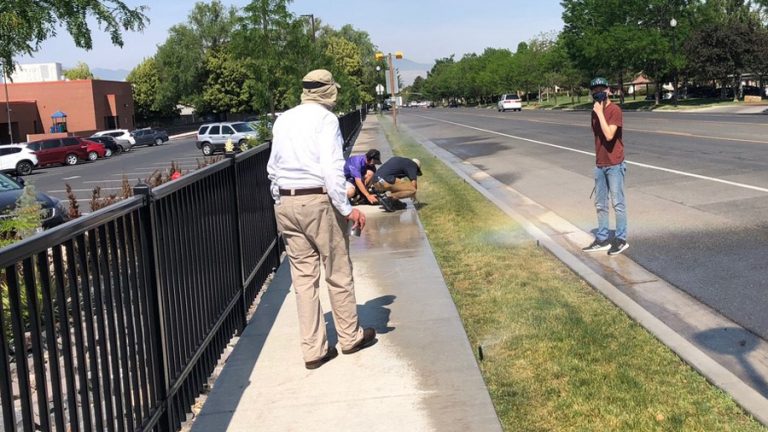 High School Interns Learn Advanced Water Conservation